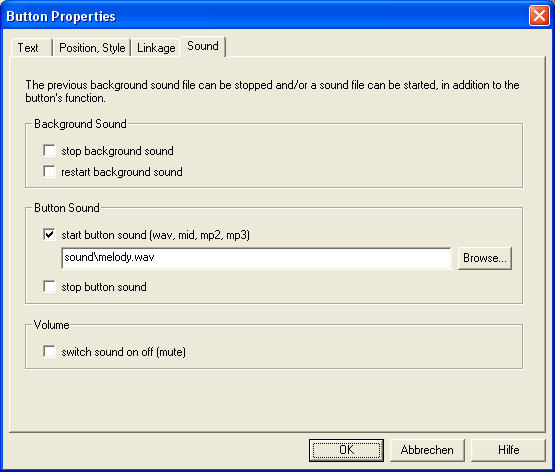 CD Menu Creator: The Sound Player